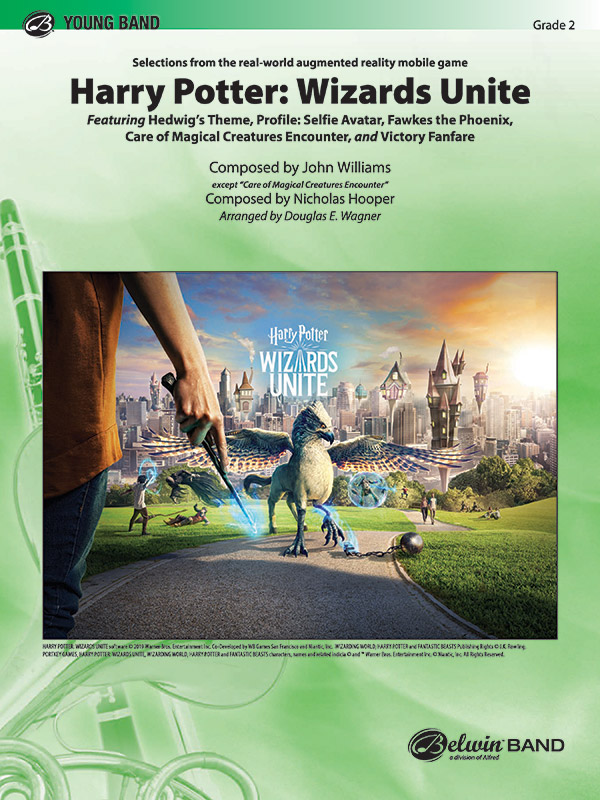 Harry Potter: Wizards Unite: Concert Band Conductor Score & Parts ...