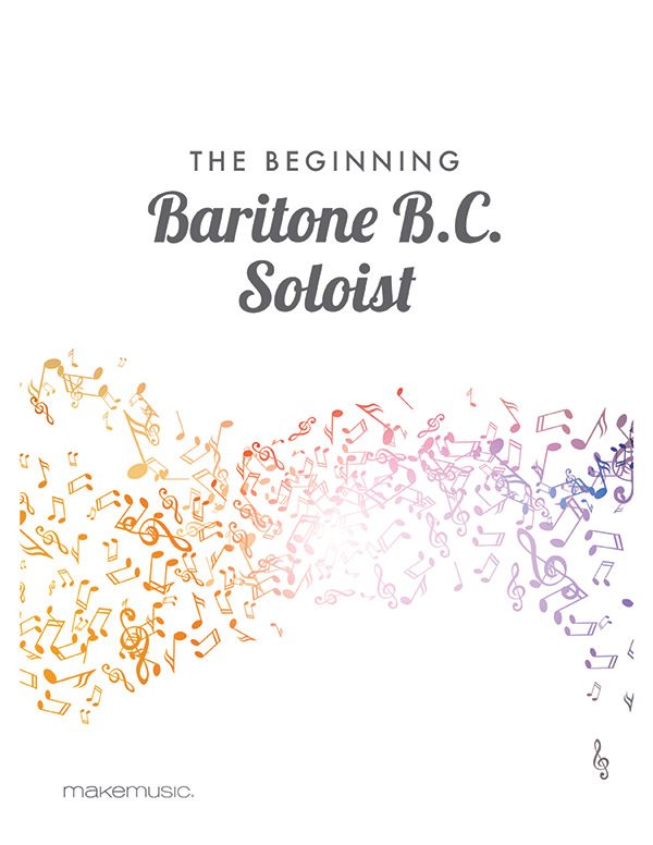 The Beginning Baritone B. C. Soloist: Baritone - Digital Sheet Music ...