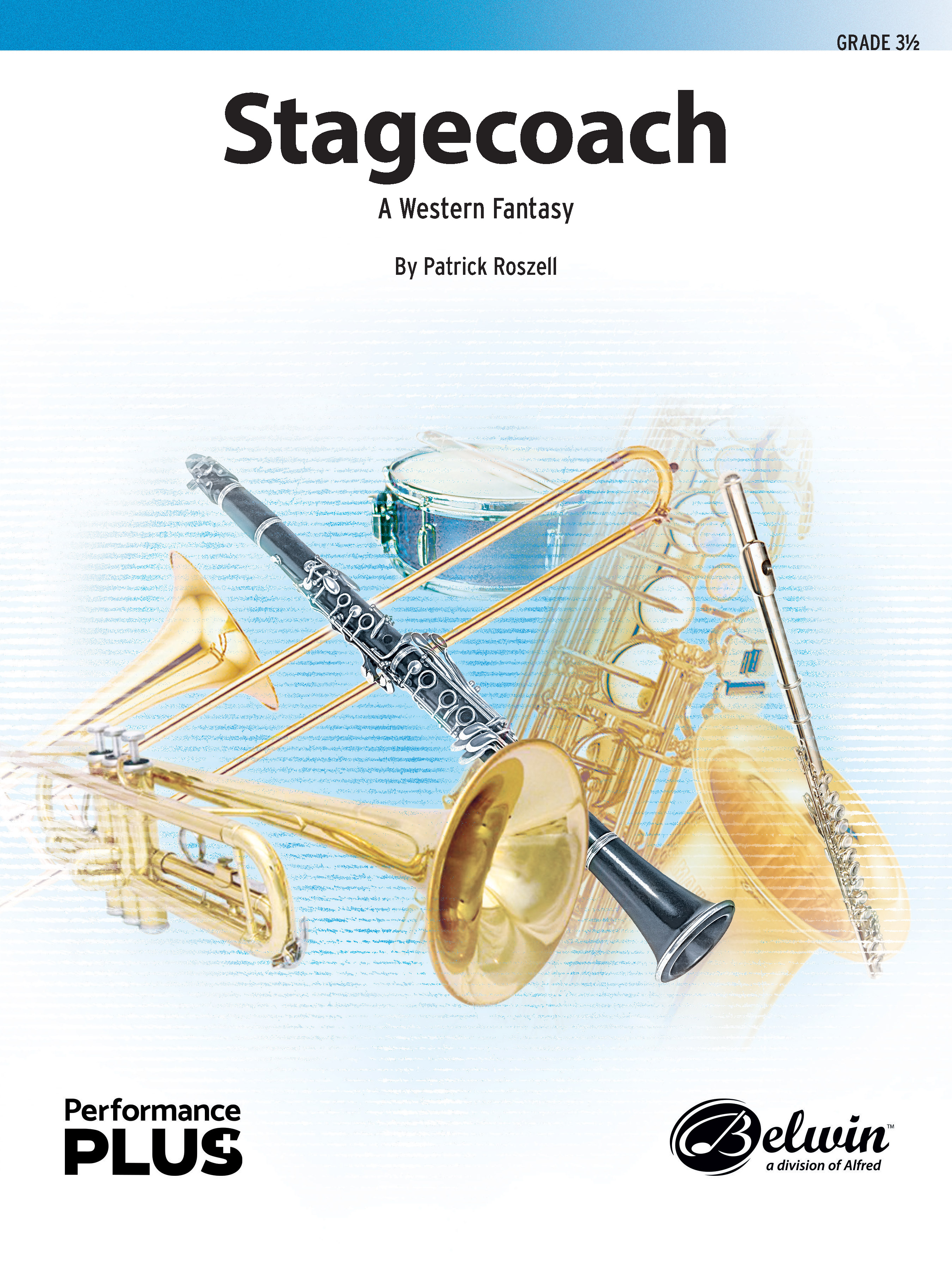 Stagecoach: Score: Concert Band Score - Digital Sheet Music Download