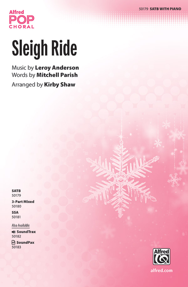 Sleigh Ride: SATB Choral Octavo: Leroy Anderson - Digital Sheet Music ...