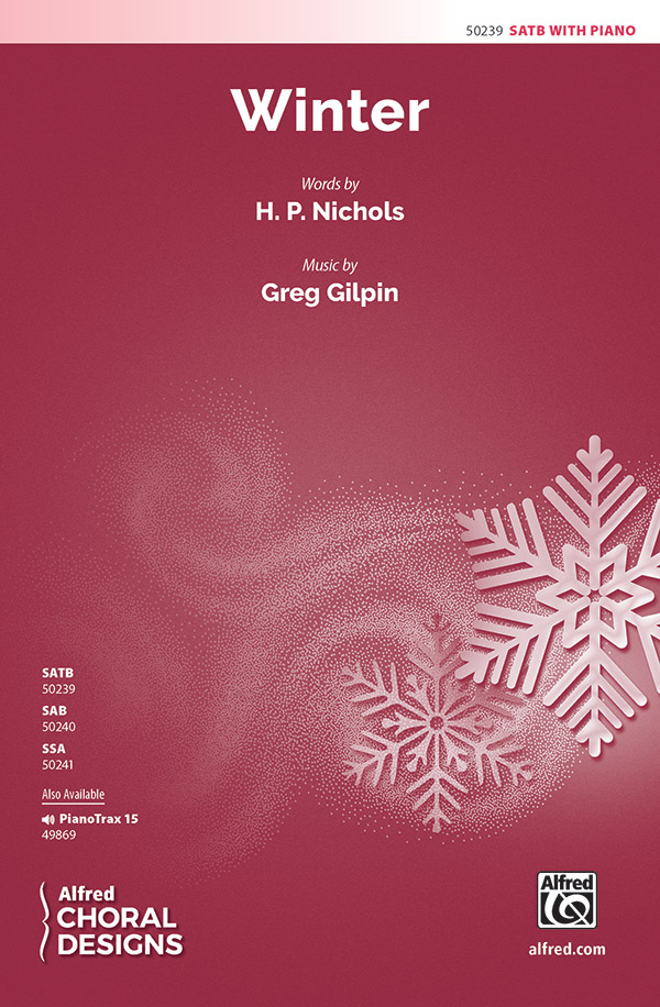 Winter: SATB Choral Octavo: Greg Gilpin | Sheet Music