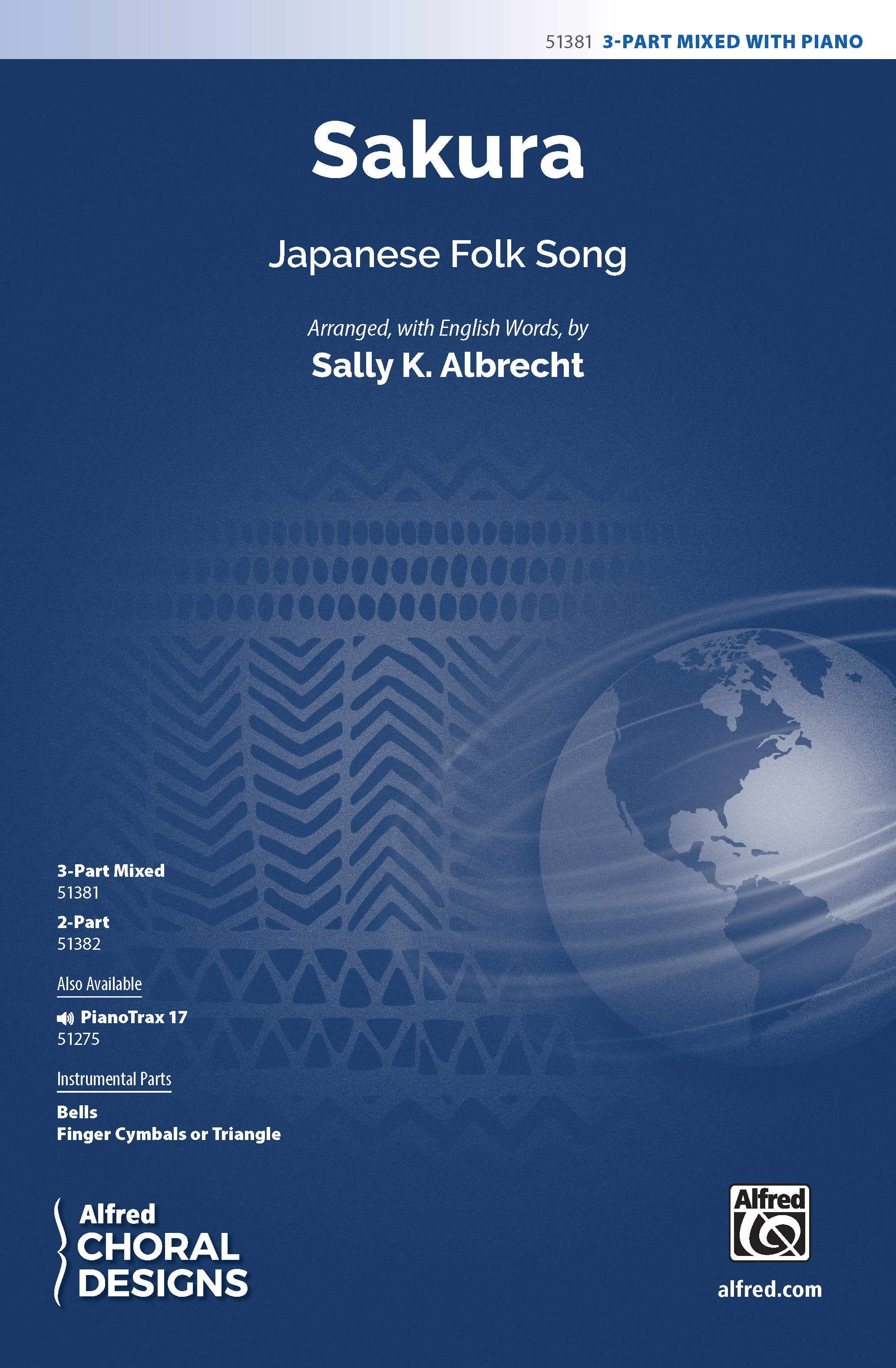 Sakura: 3-Part Mixed Choral Octavo - Digital Sheet Music Download