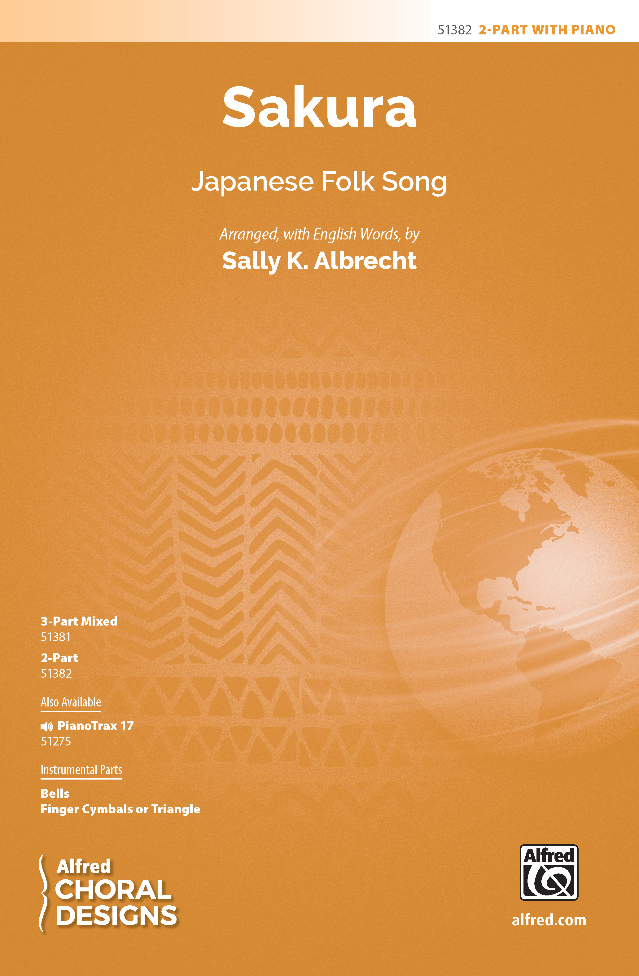 Sakura: 2-Part Choral Octavo - Digital Sheet Music Download