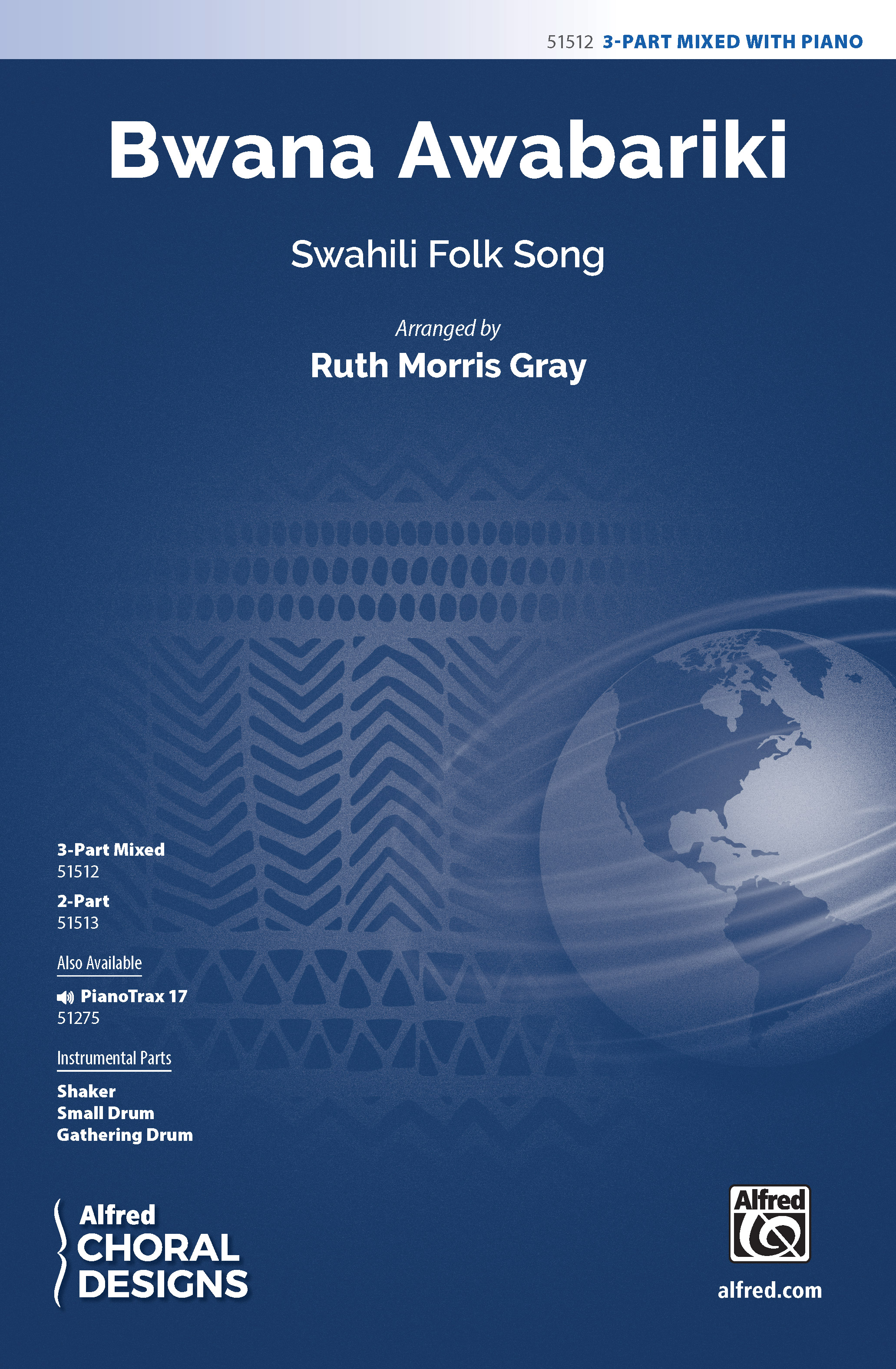 Bwana Awabariki: 3-Part Mixed Choral Octavo | Sheet Music