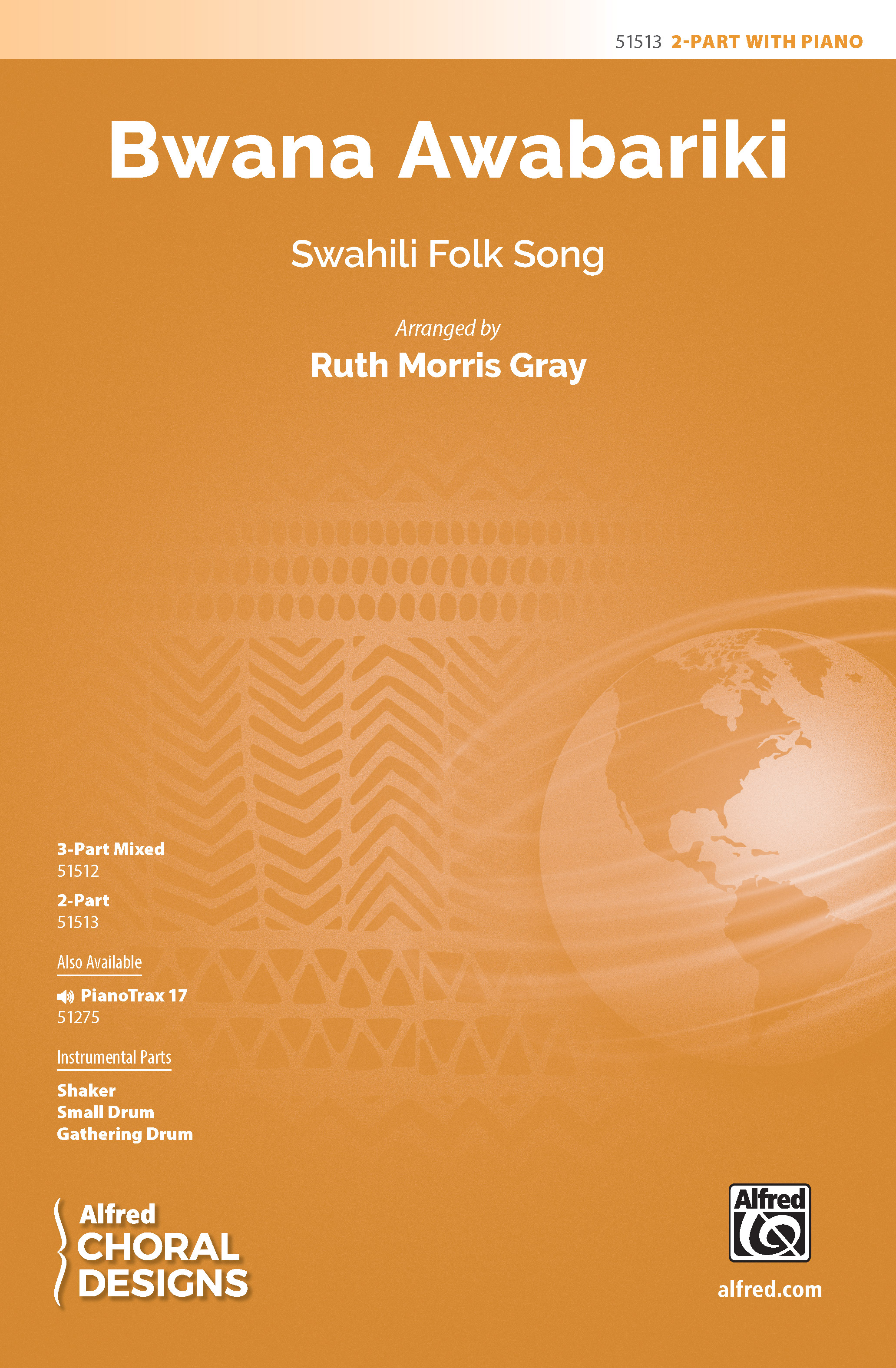 Bwana Awabariki: 2-Part Choral Octavo | Sheet Music