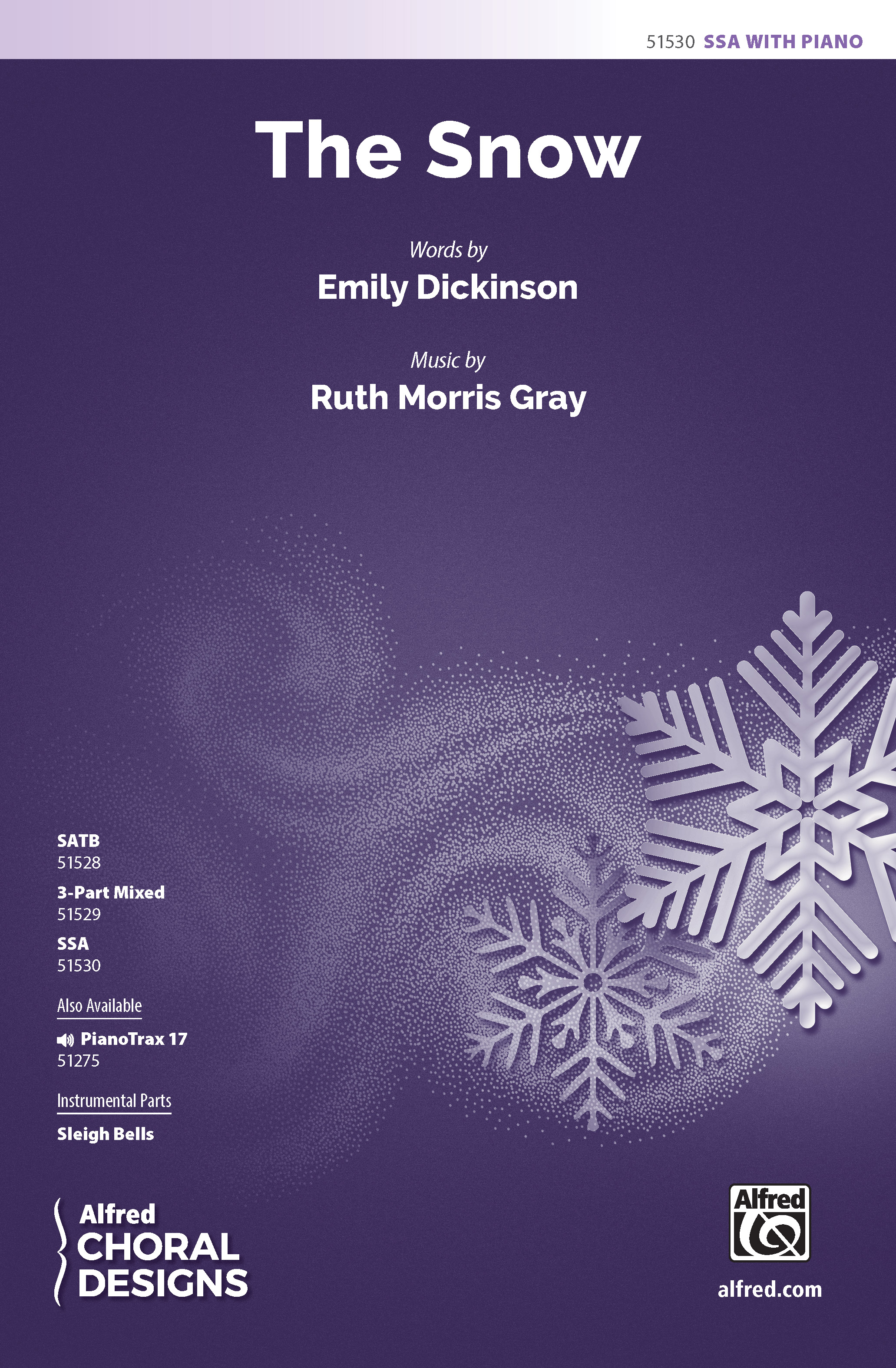 The Snow: SSA Choral Octavo: Ruth Morris Gray | Sheet Music