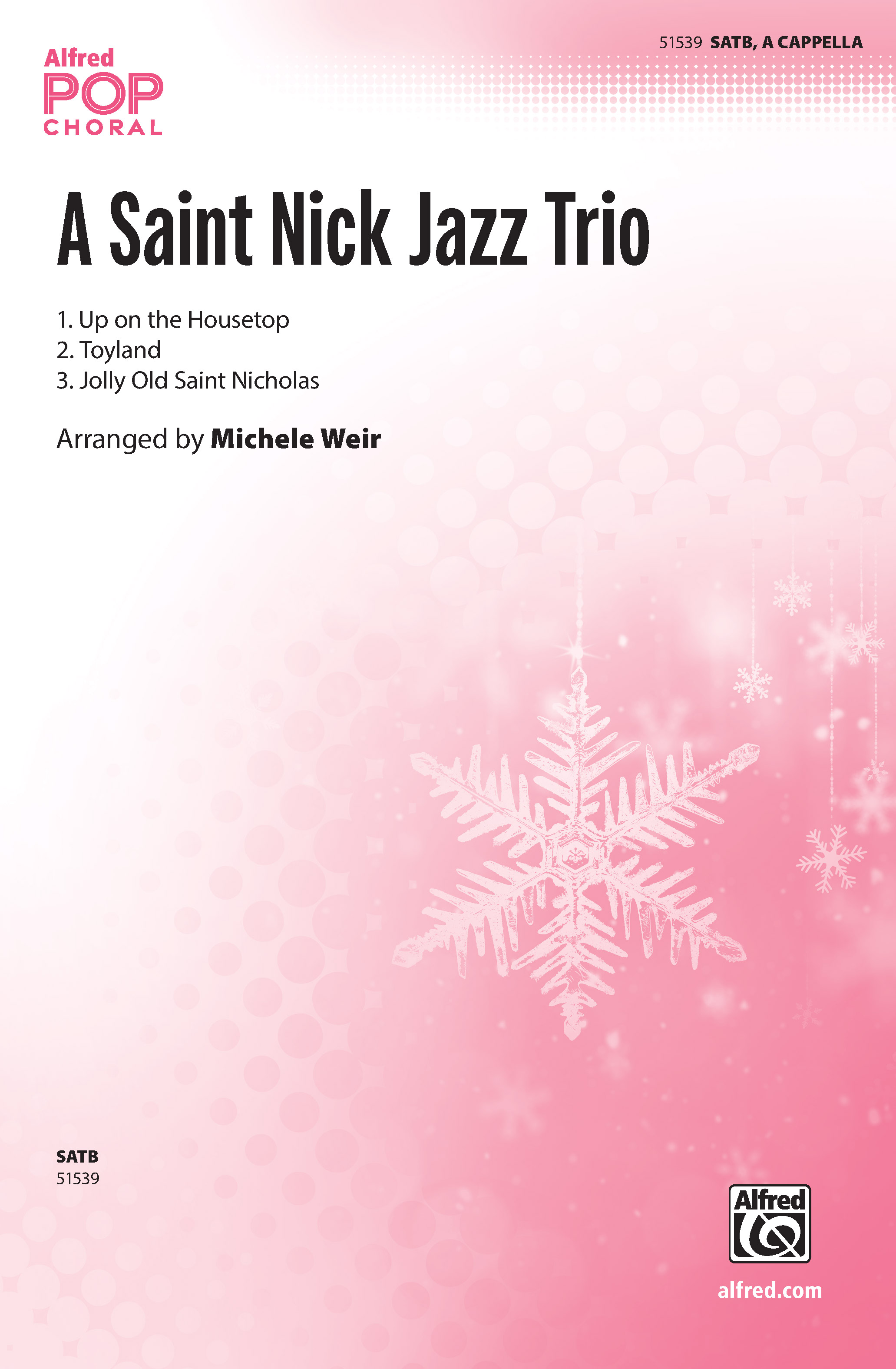 A Saint Nick Jazz Trio: SATB a cappella Choral Octavo | Sheet Music