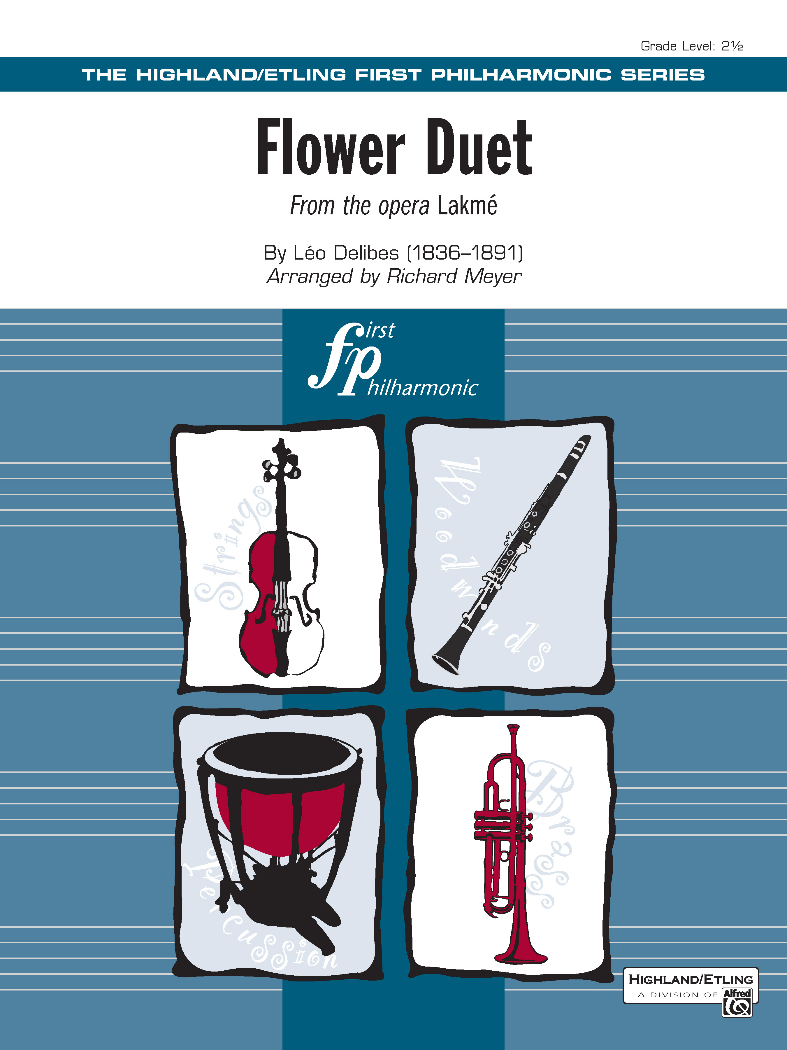 Flower Duet: Full Orchestra Conductor Score & Parts: Léo Delibes ...