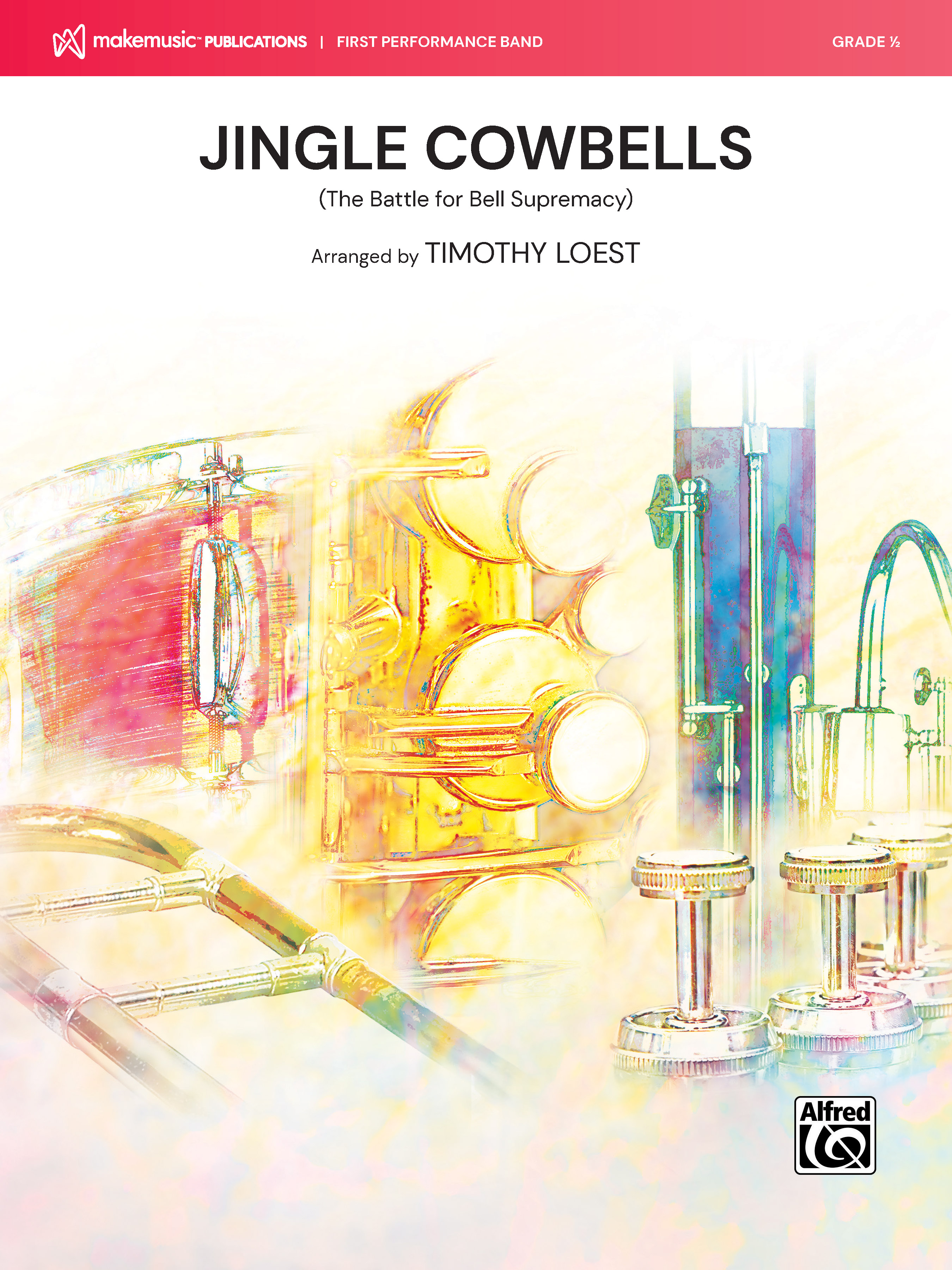 Jingle Cowbells: Concert Band Conductor Score & Parts | Sheet Music