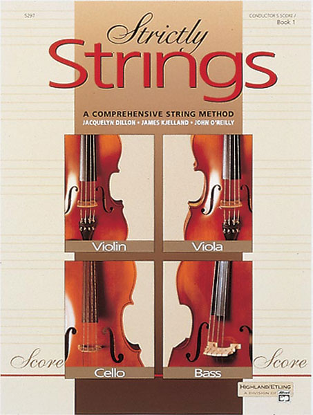 Strictly Strings, Book 1: Conductor Comb Bound Book | Sheet Music
