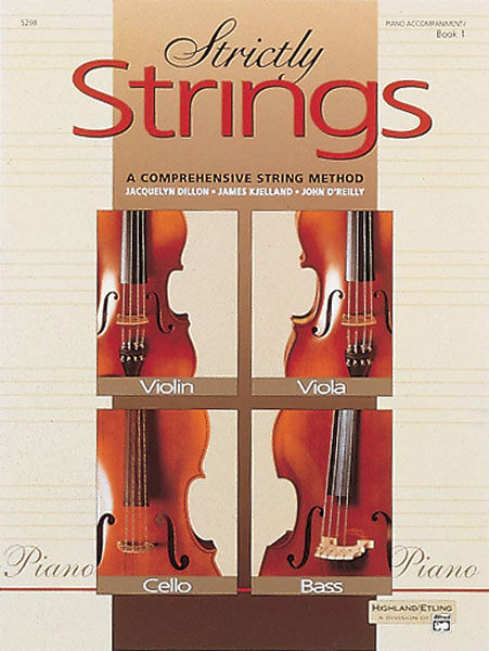 Strictly Strings, Book 1: Piano Acc. (Instrumental) Book | Sheet Music