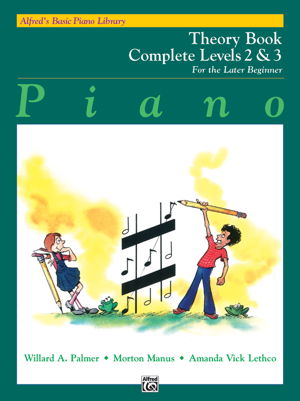 Alfred's Basic Piano Library: Theory Book Complete 2 & 3: Piano Book ...