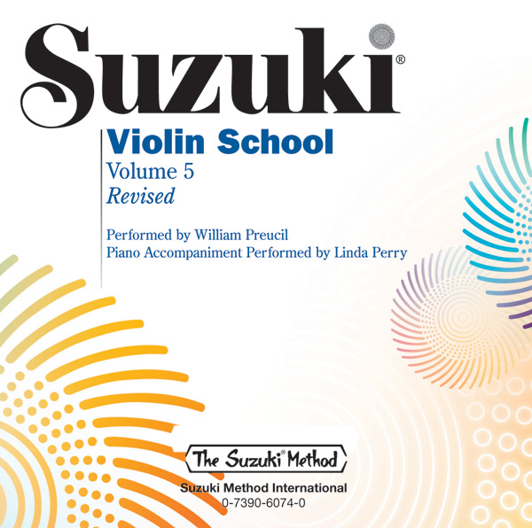 Suzuki Violin School, Volume 5 (Perf. William Preucil): Digital Audio ...