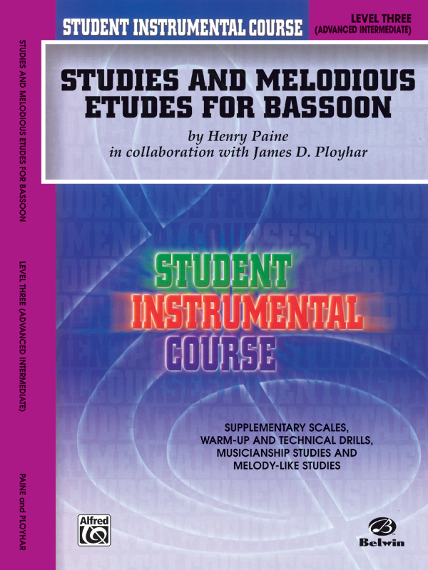 Student Instrumental Course: Studies and Melodious Etudes for Bassoon ...