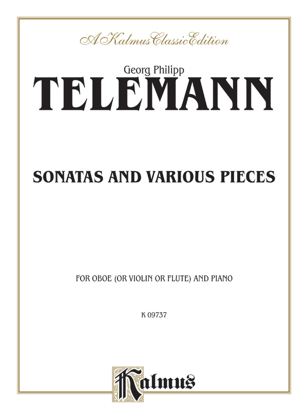 Sonatas and Various Pieces: Chamber Ensemble Book: Georg Philipp ...