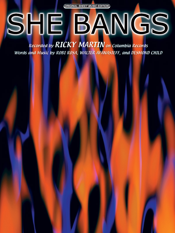 She Bangs: : Ricky Martin | Sheet Music