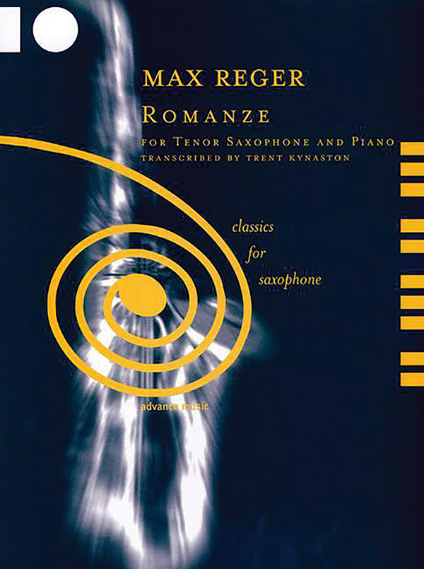 Romanze: Tenor Saxophone & Piano (or Organ) Parts: Max Reger | Sheet Music