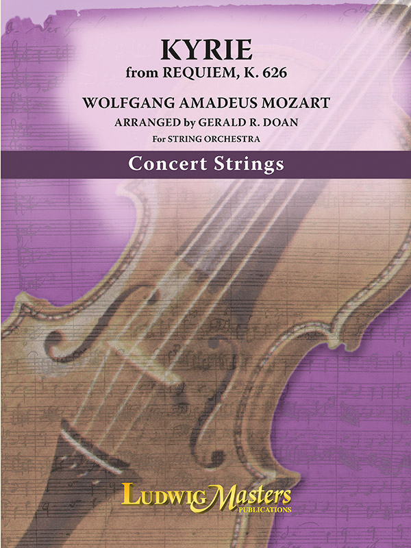Kyrie from Requiem, K. 626: String Orchestra Conductor Score & Parts ...
