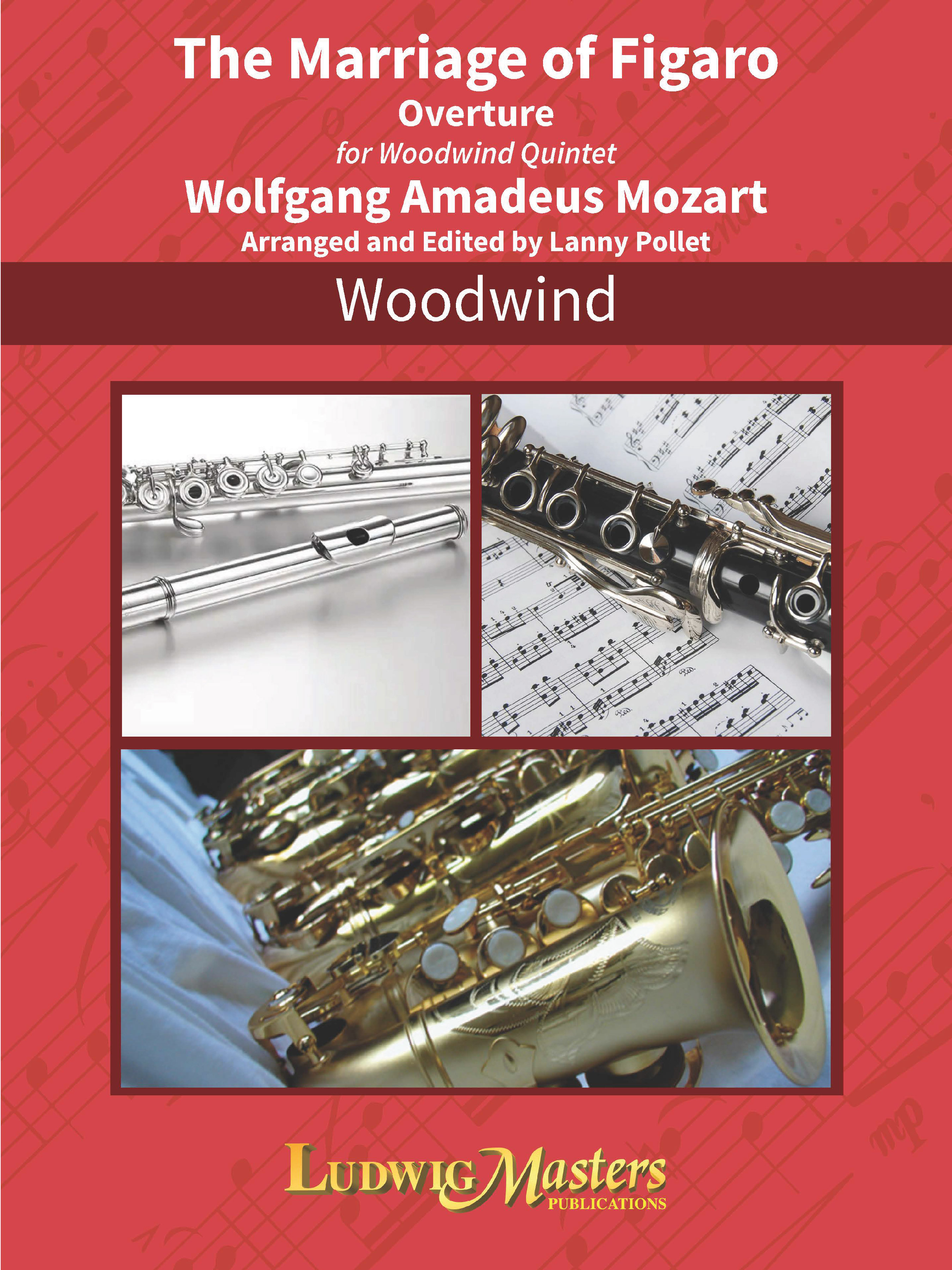 The Marriage of Figaro Overture for Woodwind Quintet: Woodwind Duo ...
