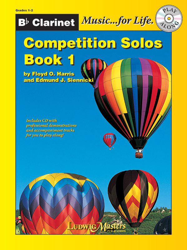Competition Solos, Book 1 Clarinet: Clarinet Book: Floyd Harris | Sheet ...