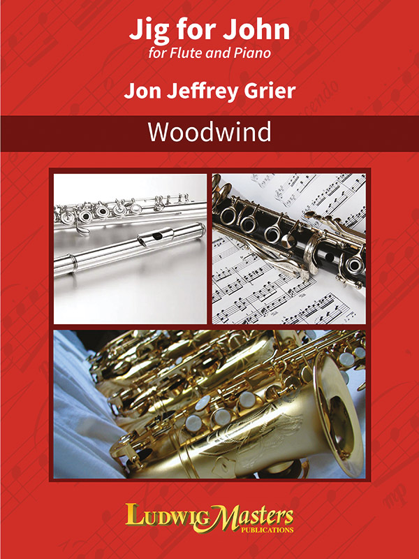 Jig for John: Flute Solo with Piano Accompaniment Book: Jon Jeffrey ...
