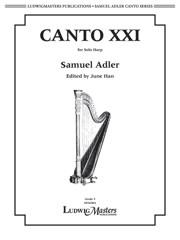 Canto XXI: Sheet: Samuel Adler | Sheet Music