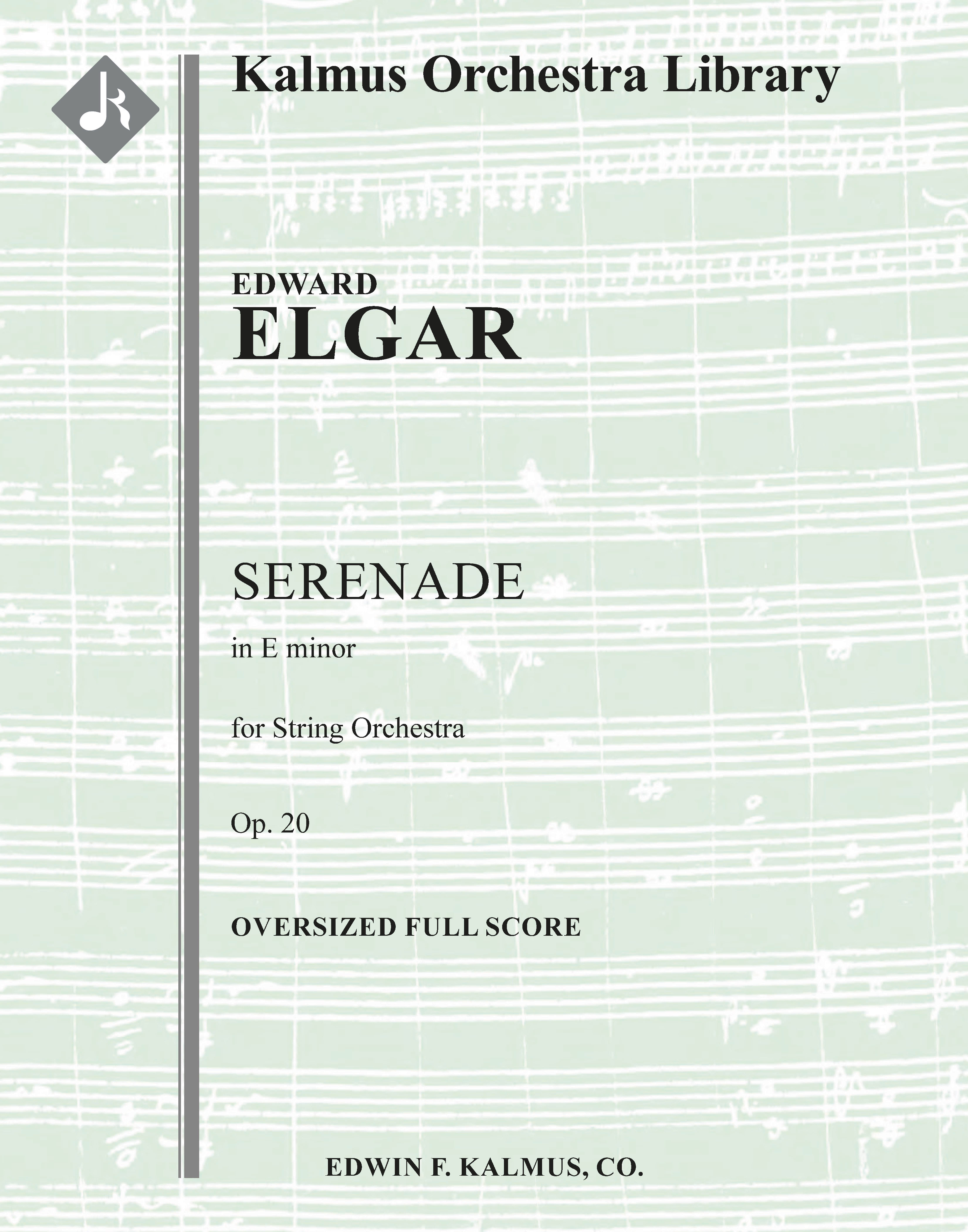 Serenade in E minor, Op. 20: String Orchestra, Ensemble Works ...