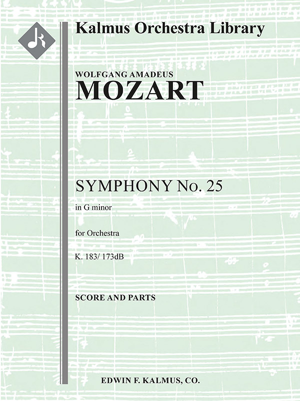 Symphony No. 25 in G minor, K. 183/173dB: Full Orchestra, Ensemble ...