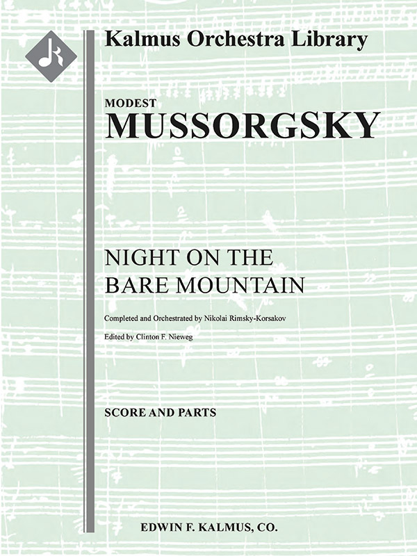 Night on Bald Mountain (Night on the Bare Mountain): Conductor Score ...