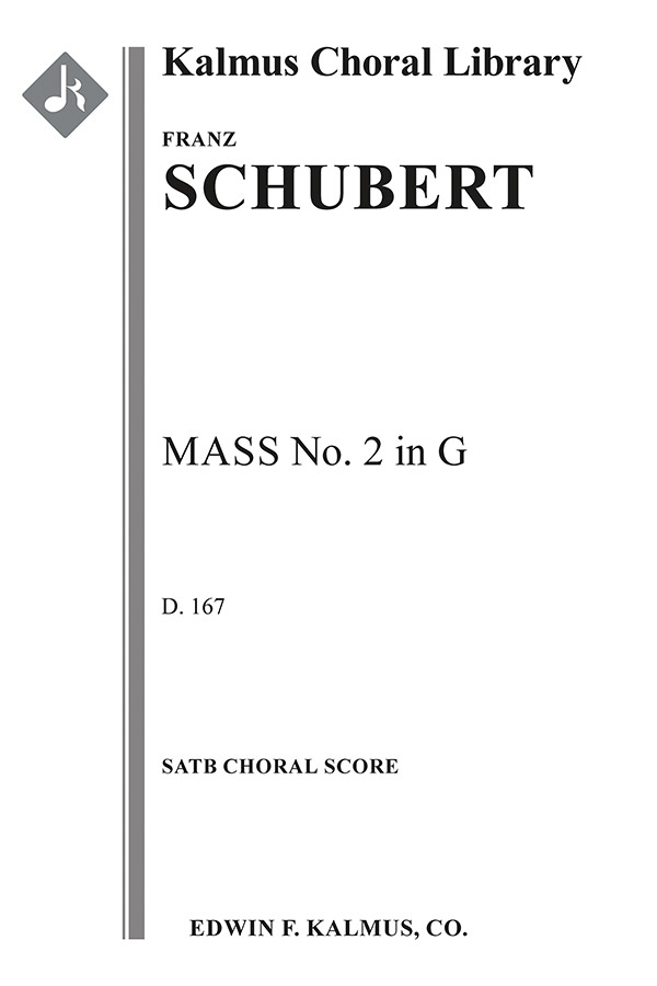 Mass No. 2 in G, D. 167 (1815): Mass, Orchestra Accompaniment Full ...