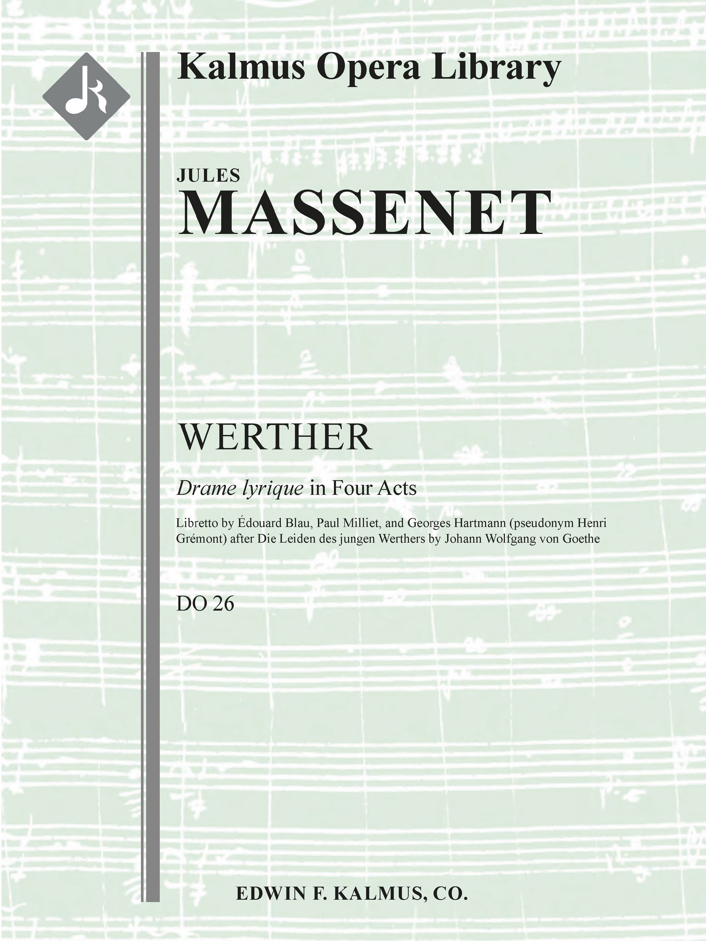 Werther (complete): Serious Opera, Orchestra Accompaniment, Conductor ...