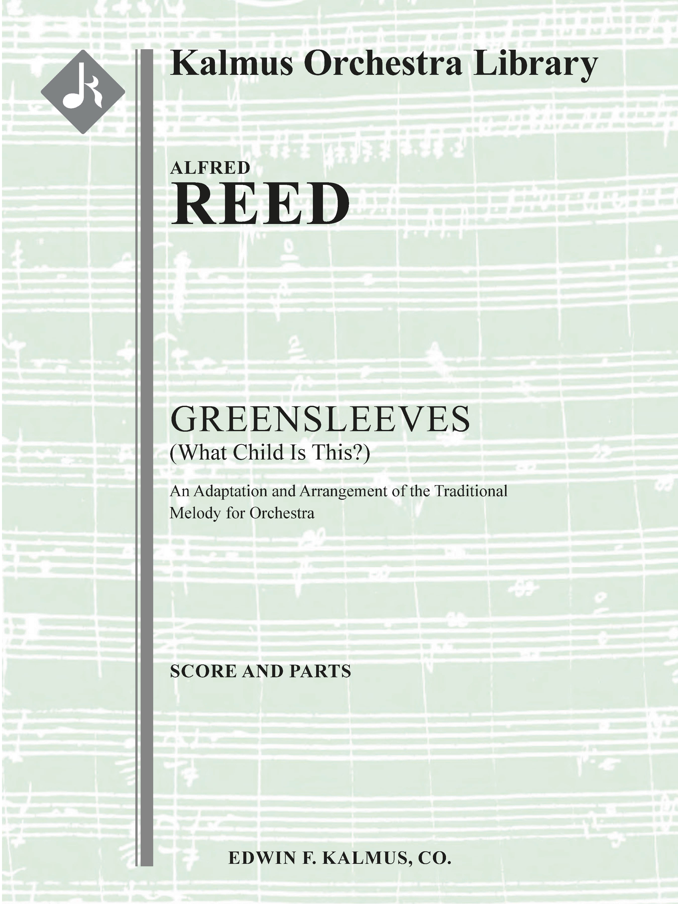 Greensleeves (What Child Is This?): Conductor Score & Parts: Alfred ...