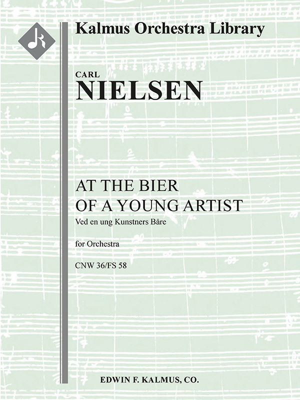 At the Bier of a Young Artist, CNW 36/FS 58 (Ved en Ung Kunstners Baare ...