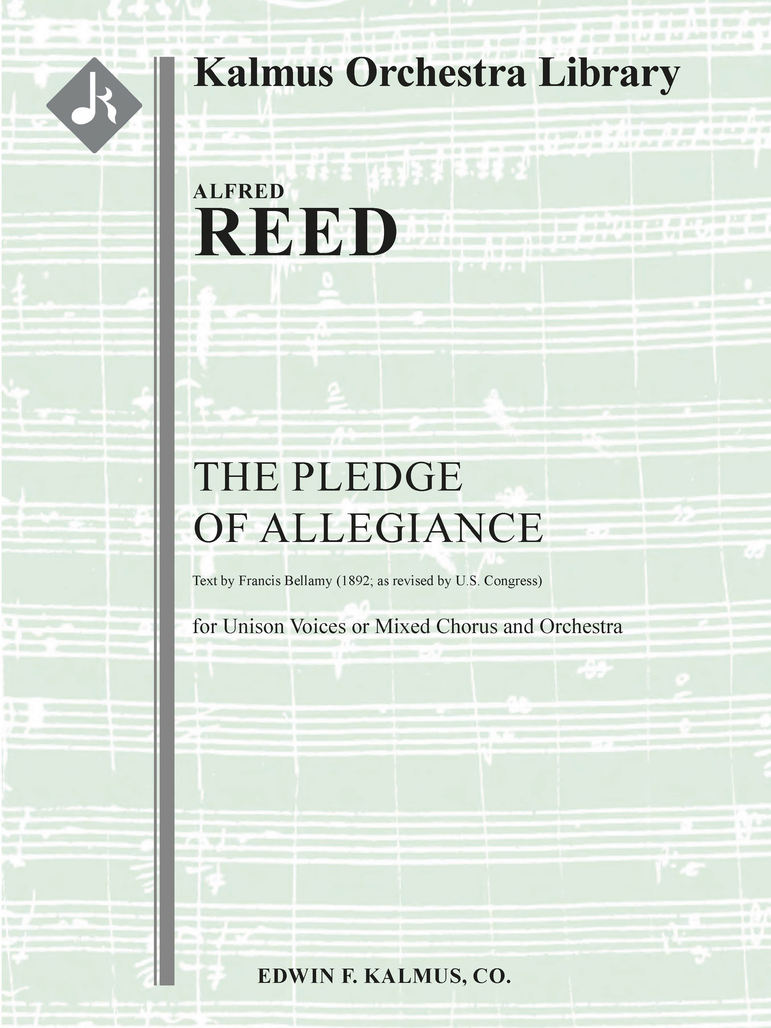 Pledge of Allegiance, The: Full Orchestra, Chorus with Ensemble ...