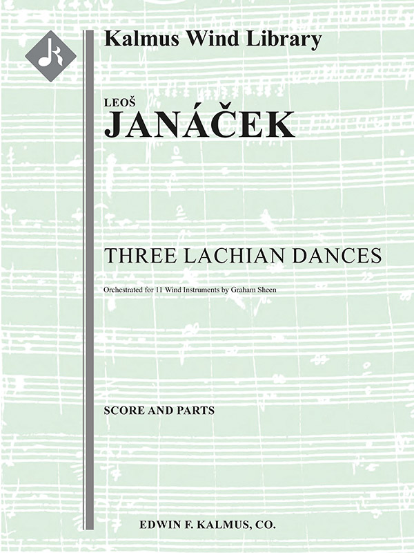 Three Lachian Dances: Conductor Score & Parts: Leos Janacek | Sheet Music