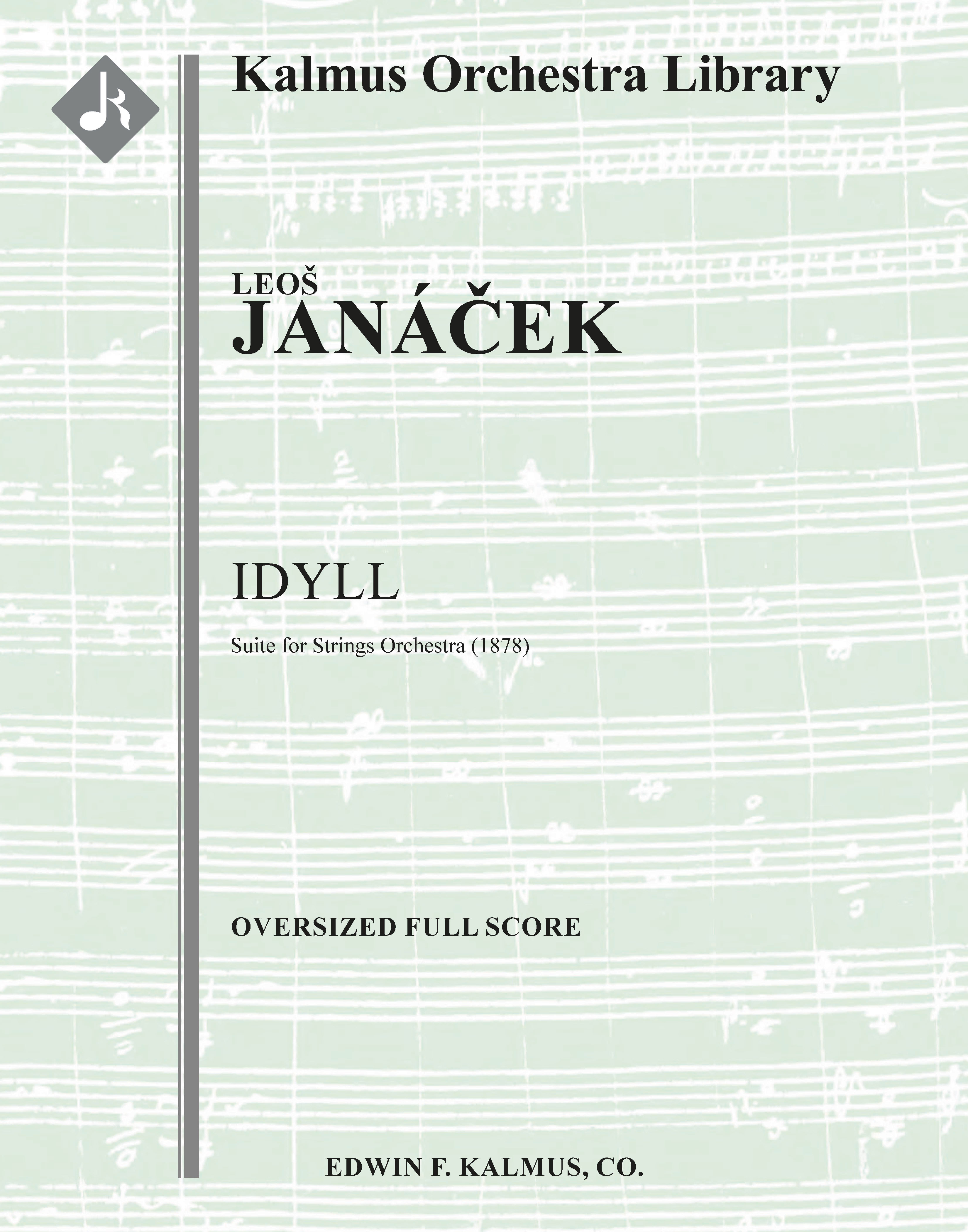 Idyll: Suite for String Orchestra: String Orchestra, Ensemble Works: Leos Janacek | Sheet Music