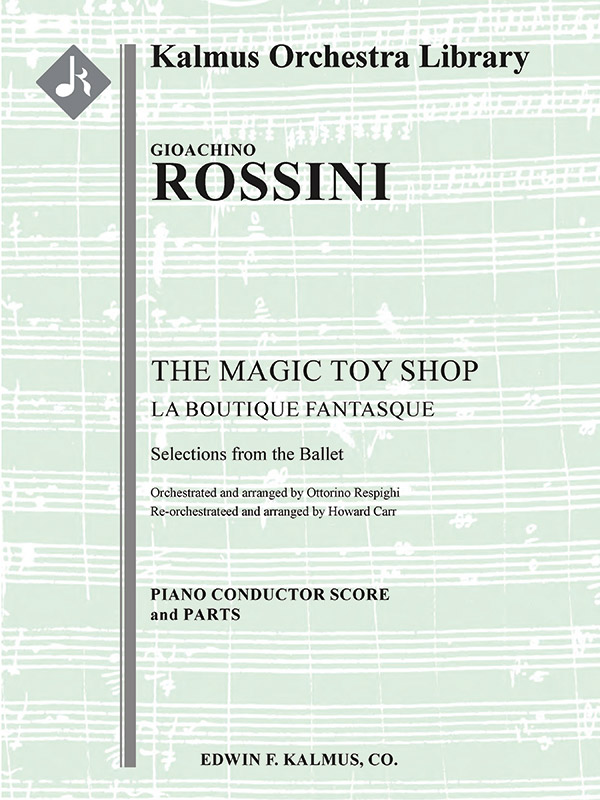 La Boutique Fantasque (The Fantastic Toyshop) - Selection [Rossini ...