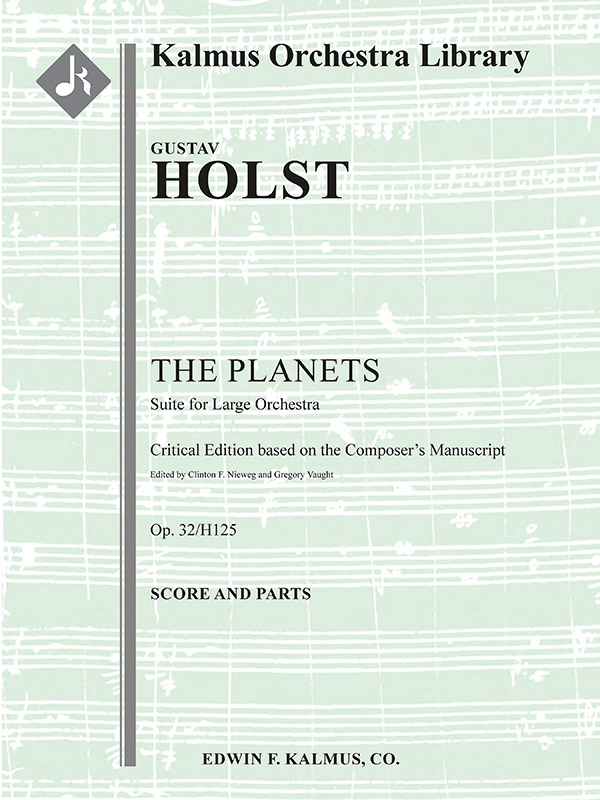 The Planets, Op. 32/H125: Conductor Score & Parts: Gustav Holst | Sheet ...