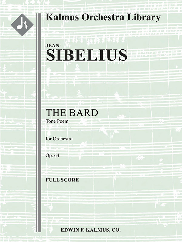 The Bard, Op. 64: Full Orchestra Score: Jean Sibelius | Sheet Music