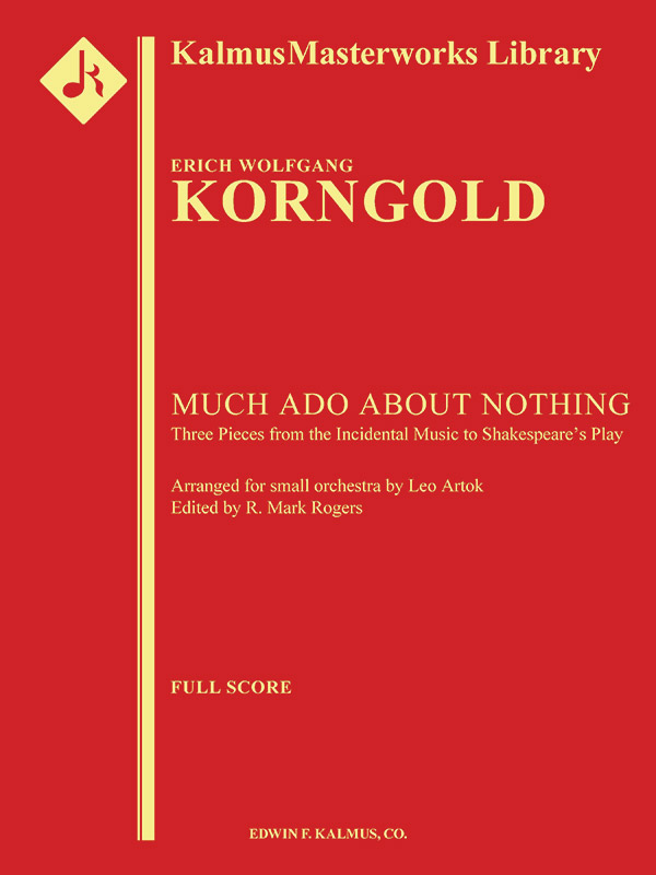 Much Ado About Nothing: Three Pieces for Small Orchestra: Full ...