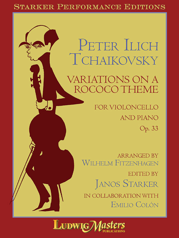 Variations on a Rococo Theme: Cello, Solo with Piano, Book: Peter ...