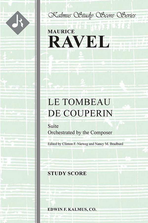 Le Tombeau de Couperin: Suite (composer's transcription): : Maurice Ravel | Sheet Music