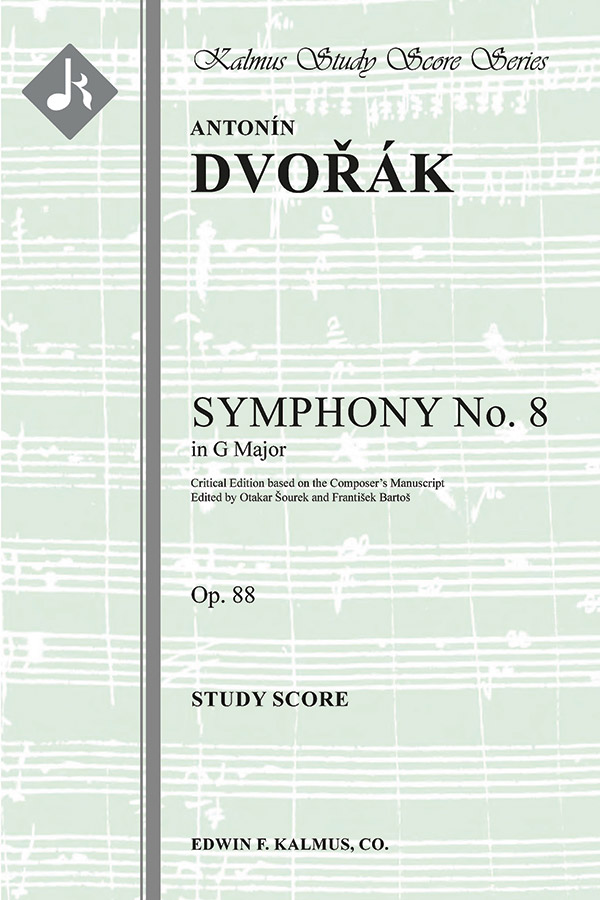 Symphony No. 8 in G, Op. 88, B. 163 (critical edition): Full Orchestra ...