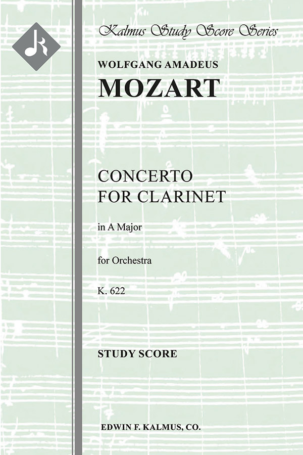 Concerto for Clarinet in A, K. 622: Full Orchestra, Solo Woodwind(s ...