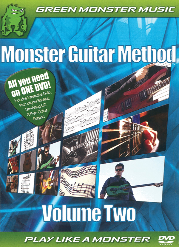 Monster Guitar Method, Volume 2: Guitar DVD & CD | Alfred Music