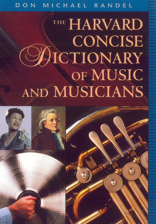 The Harvard Concise Dictionary of Music and Musicians: Book | Sheet Music