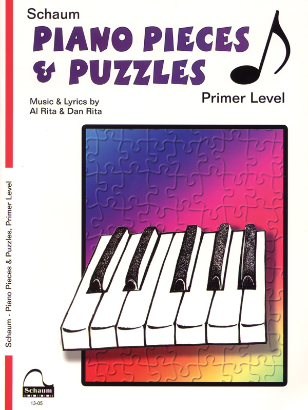 Piano Pieces & Puzzles, Primer: Piano Book | Sheet Music