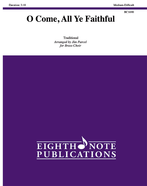 O Come, All Ye Faithful: Brass Choir Score & Parts | Sheet Music