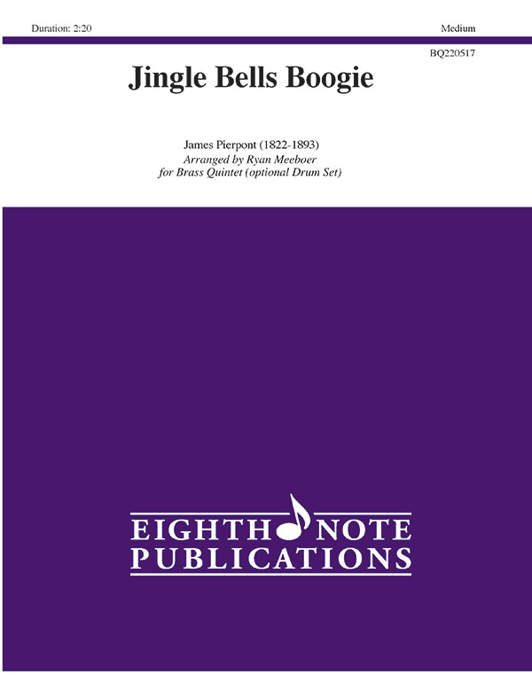 Jingle Bells Boogie: Brass Quintet Score & Parts: James Pierpont ...