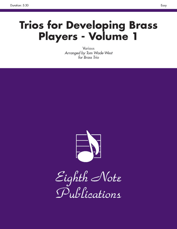 Trios for Developing Brass Players, Volume 1: Brass Trio Score & Parts ...